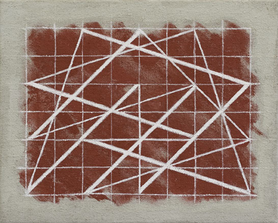 White Grid, Lines Thick and Thin